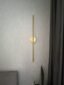 Golden Tube Wall Light – Ieva Deco | Modern interior elements and ...